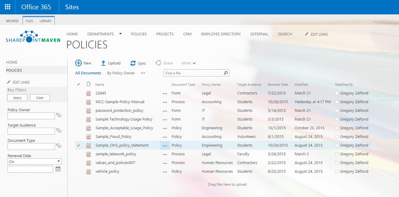 SharePoint Examples