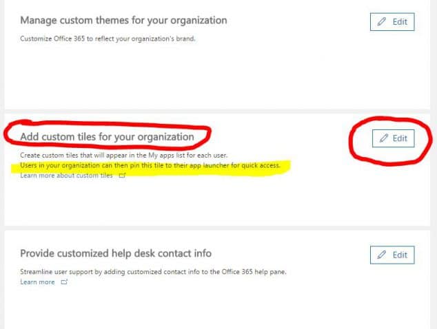How to add a custom Tile to Office 365 App Launcher | SharePoint Maven