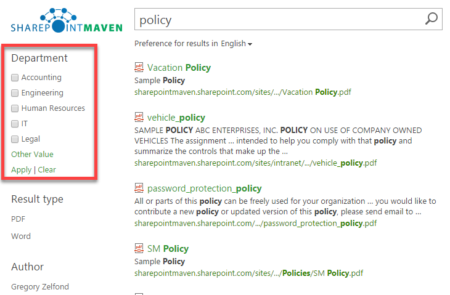SharePoint Search Options - SharePoint Maven