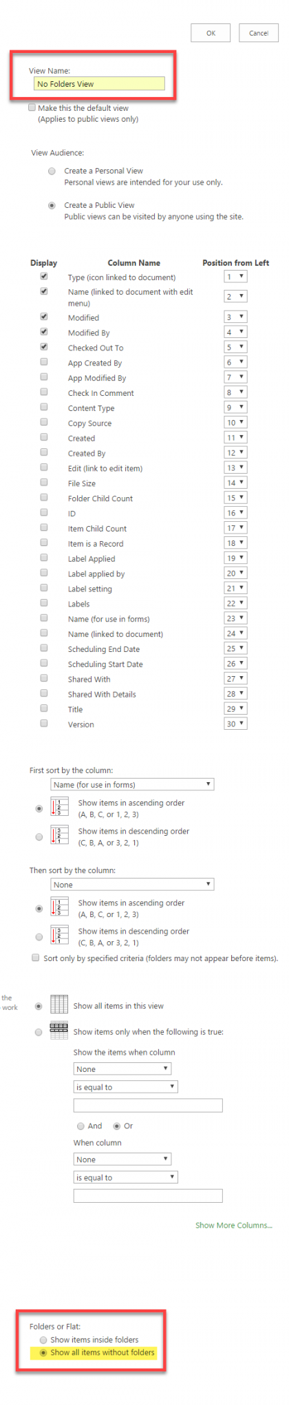 How to hide folders from a document library | SharePoint Maven