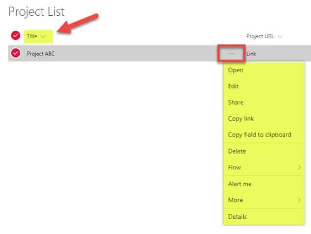 3 ways to use the Title field in a SharePoint list or library ...