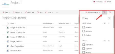 3 ways to filter SharePoint lists and libraries - SharePoint Maven