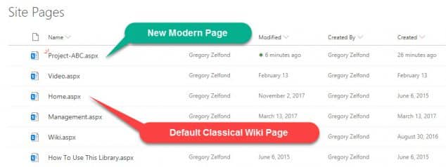How to upgrade from classical wiki pages to modern pages in SharePoint ...