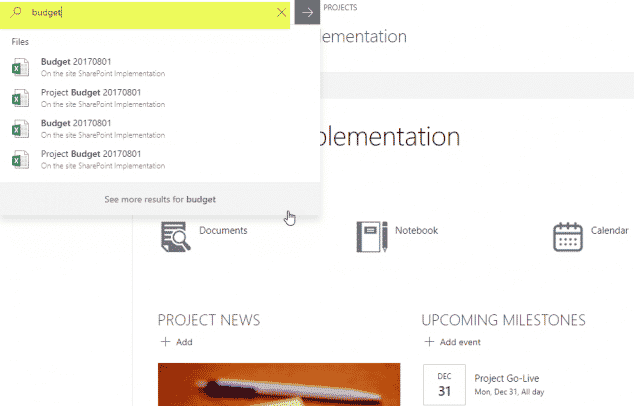 7 ways to search for content in SharePoint and Office 365 | SharePoint ...