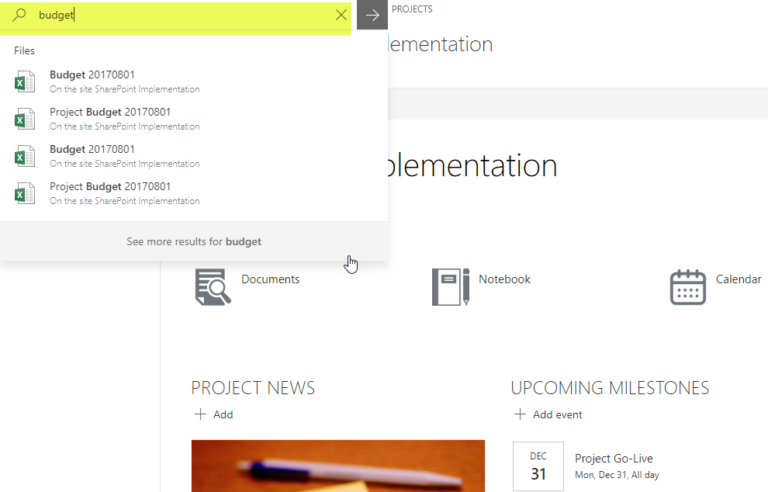 7 ways to search for content in SharePoint and Office 365 | SharePoint ...