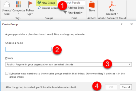 20 ways to create an Office 365 Group - SharePoint Maven
