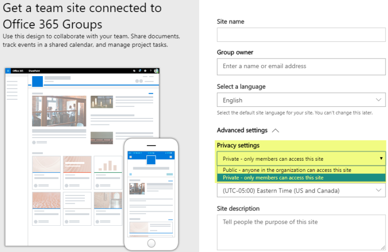 3 types of privacy settings in Microsoft Teams | SharePoint Maven