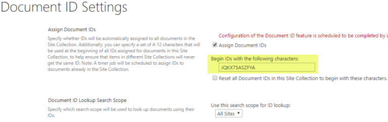 How to track documents in SharePoint using Document ID feature ...
