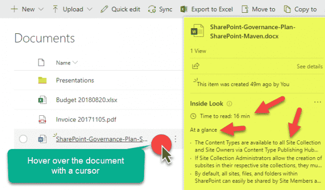 7 ways to preview a document in SharePoint | SharePoint Maven