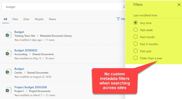 Does metadata still make sense in SharePoint Online? | SharePoint Maven
