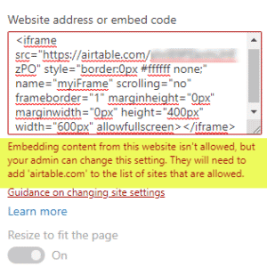 How to embed content from other websites in SharePoint Online ...