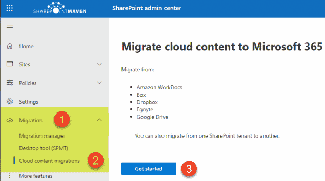 How to migrate files from cloud storage to SharePoint using the Mover ...