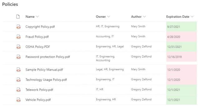 How to create a Quality Management System in SharePoint Online ...