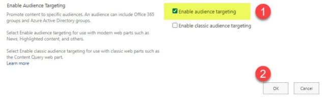 How to set Audience Targeting on the Events Web Part | SharePoint Maven