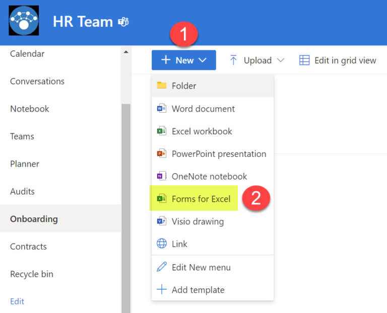 How to create a survey from SharePoint and OneDrive using Forms for ...