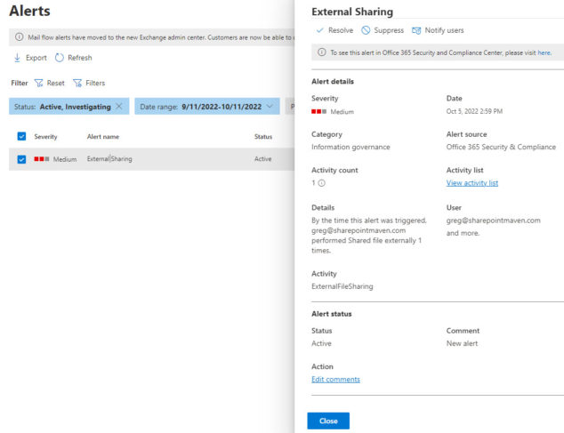How to enable Alert Policies to monitor for unusual activities in SharePoint Online | SharePoint ...