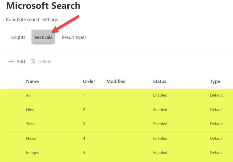 How to configure Search Verticals on a SharePoint site | SharePoint Maven