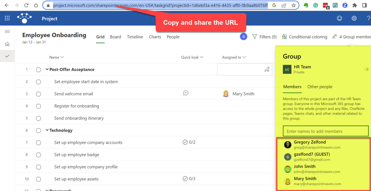 External Access in Project for the Web | SharePoint Maven