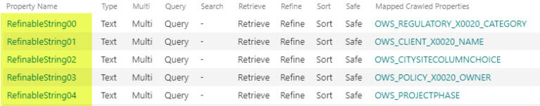 Naming convention for Managed Properties in SharePoint Online | SharePoint Maven