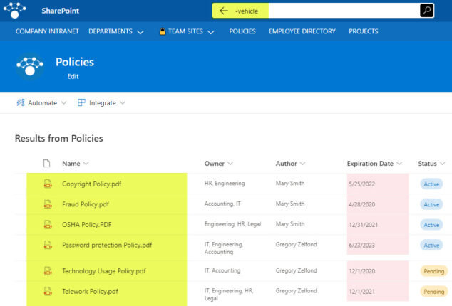 10 Search Commands You Need To Know To Find Anything In Sharepoint Sharepoint Maven