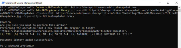 How To Create Organization Assets Document Libraries In Sharepoint Sharepoint Maven