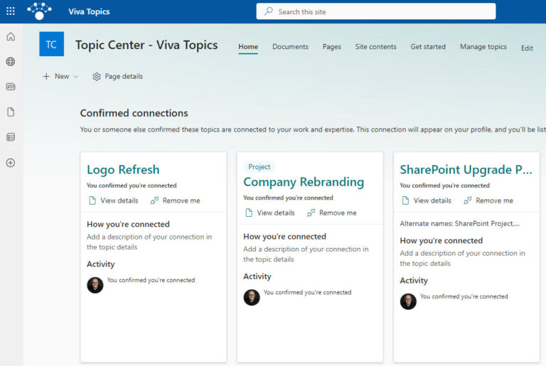 How to manage Viva Topics Settings | SharePoint Maven