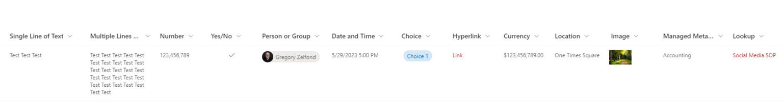 Different types of columns in a SharePoint List and Library ...