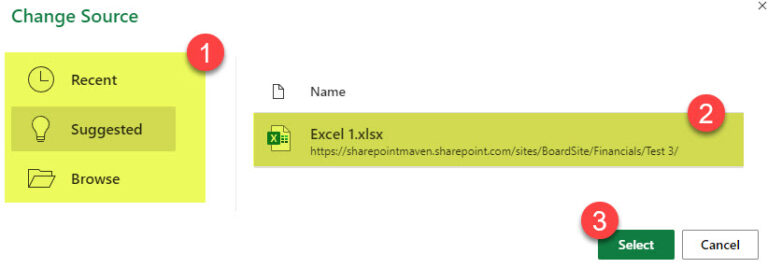 How to link Excel workbooks in SharePoint Online | SharePoint Maven