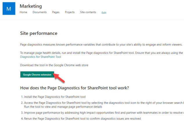 How to evaluate Site Performance in SharePoint using the Site ...