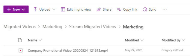How to migrate videos from Stream Classic to Stream on SharePoint ...