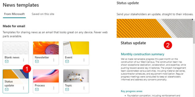 How to create and email news posts with new "Made for Email" templates ...