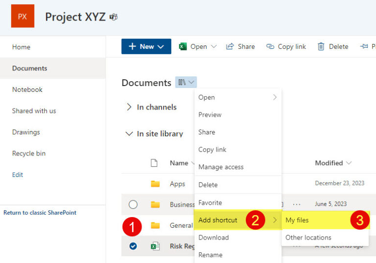 Add Shortcut to OneDrive vs. Add Shortcut to My Files | SharePoint Maven