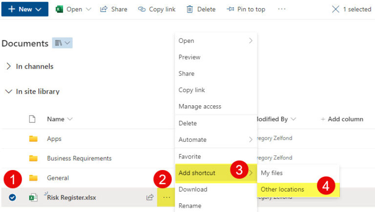 Add Shortcut to OneDrive vs. Add Shortcut to My Files | SharePoint Maven