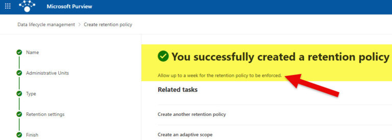 How to Create Site Retention Policies in SharePoint Online | SharePoint ...