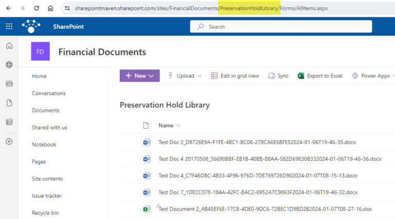 How Preservation Hold Library works in SharePoint and OneDrive | SharePoint Maven