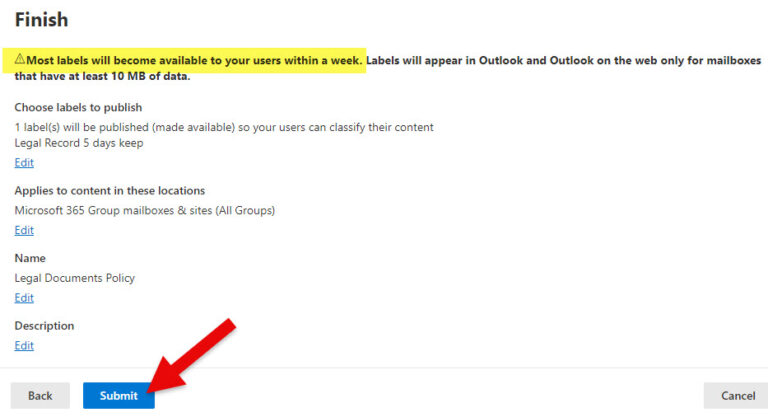 How to properly set a document as a Record via retention labels in ...