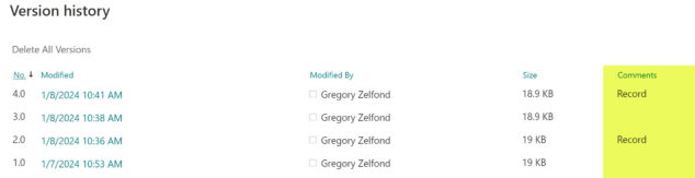 How to properly set a document as a Record via retention labels in ...