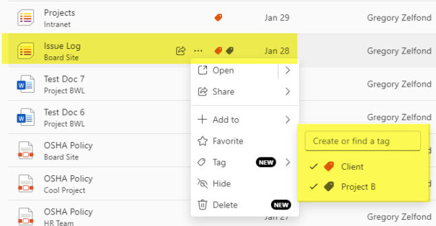 A new way to tag content within Microsoft 365 | SharePoint Maven