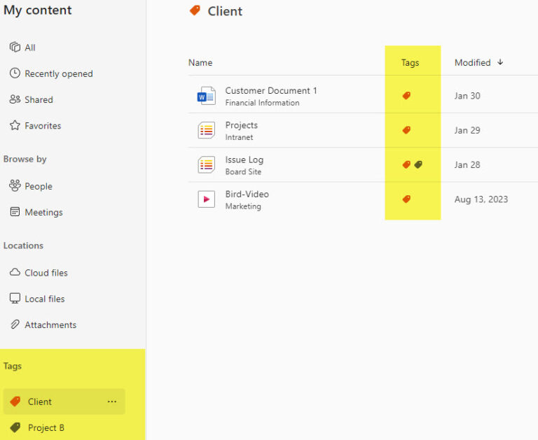 A new way to tag content within Microsoft 365 | SharePoint Maven