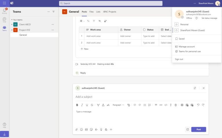 SharePoint and Microsoft 365 External Sharing with Microsoft Accounts ...