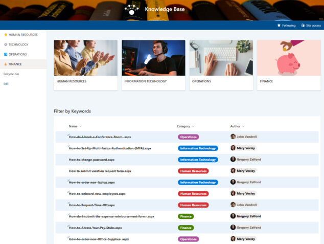How to create a Knowledge Base in SharePoint | SharePoint Maven