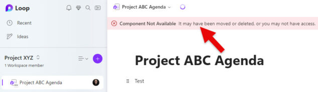 Share A Page Between Multiple Loop Workspaces Sharepoint Maven
