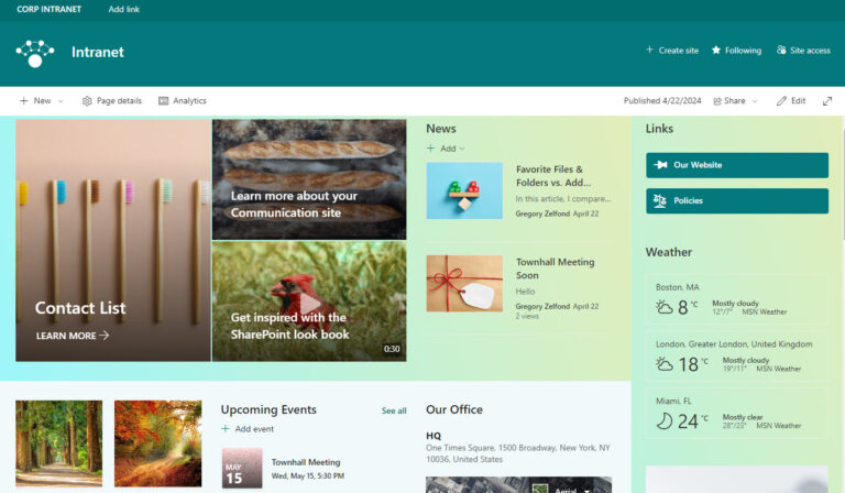 How to create an Intranet in SharePoint | SharePoint Maven