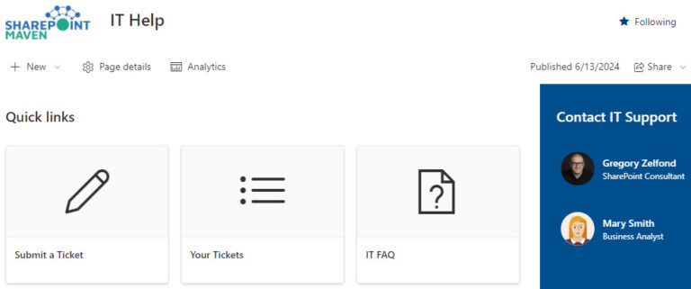 How to create a Help Desk Ticketing Solution in SharePoint | SharePoint ...