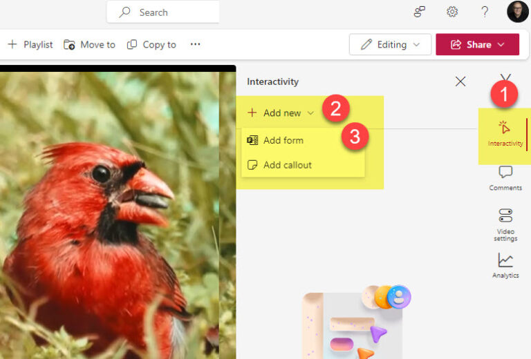 How to embed Forms and Quizzes inside the Stream Video | SharePoint Maven