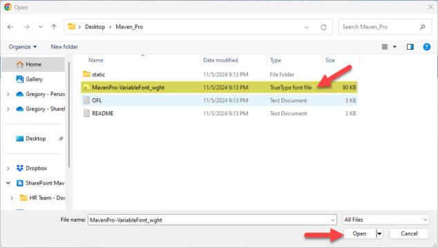 How to Create and Configure Custom Fonts in SharePoint | SharePoint Maven