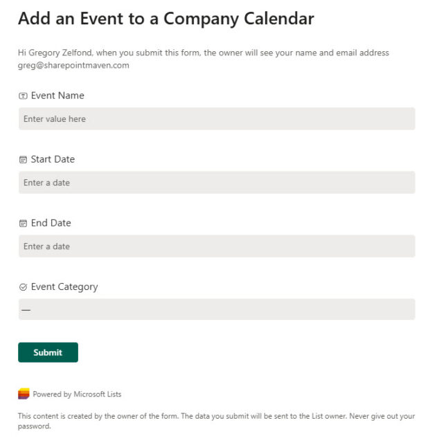 How to create a Firm or Company Calendar in SharePoint using Lists ...