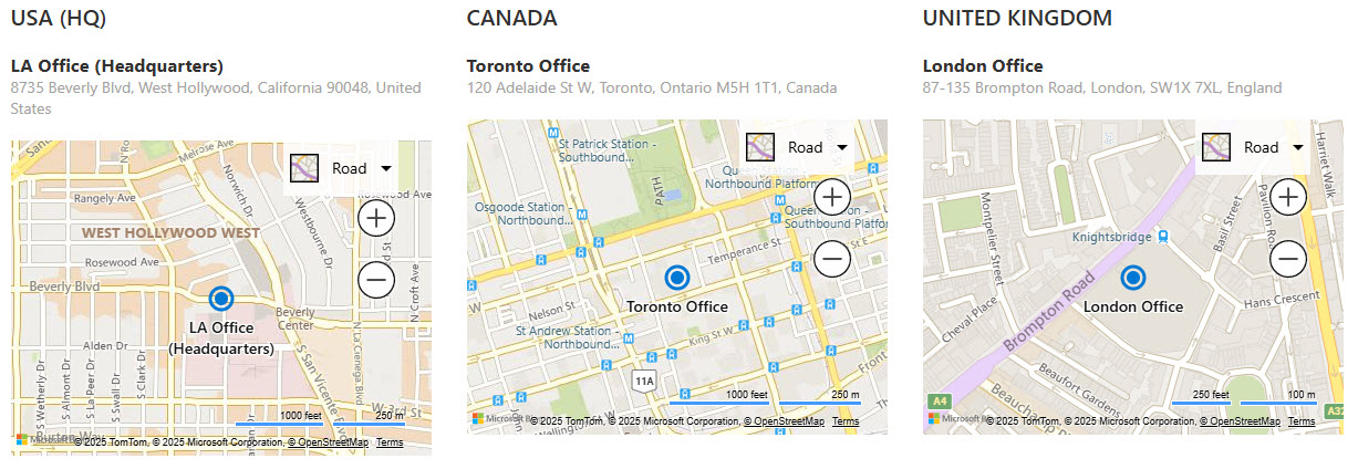 5 Ways to Display Office Locations in SharePoint | SharePoint Maven