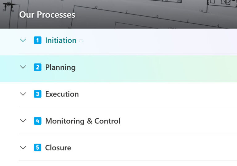 A cool way to display Project Phases on SharePoint Pages | SharePoint Maven