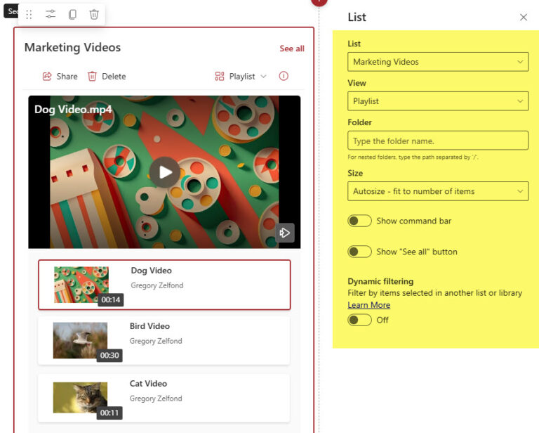 2 Ways to Embed Video Playlist on a SharePoint Page | SharePoint Maven